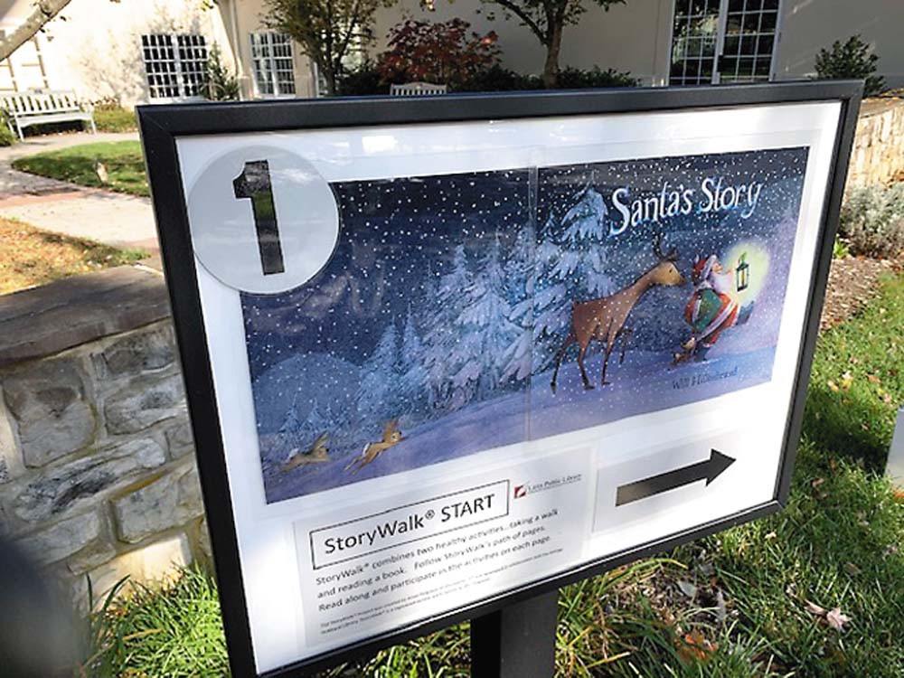 StoryWalk Opens At Lititz Library | TownLively
