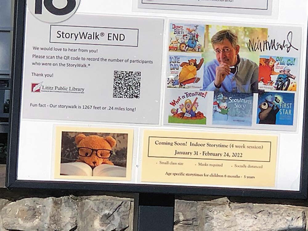 StoryWalk Opens At Lititz Library | TownLively