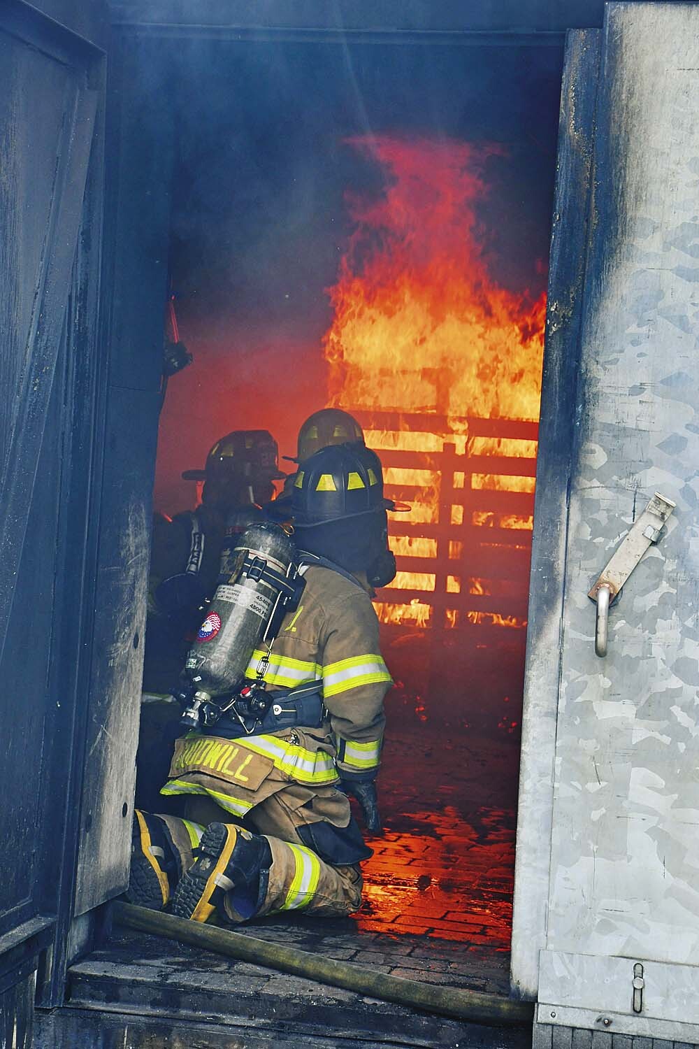 Students Complete Firefighting Exercises | TownLively