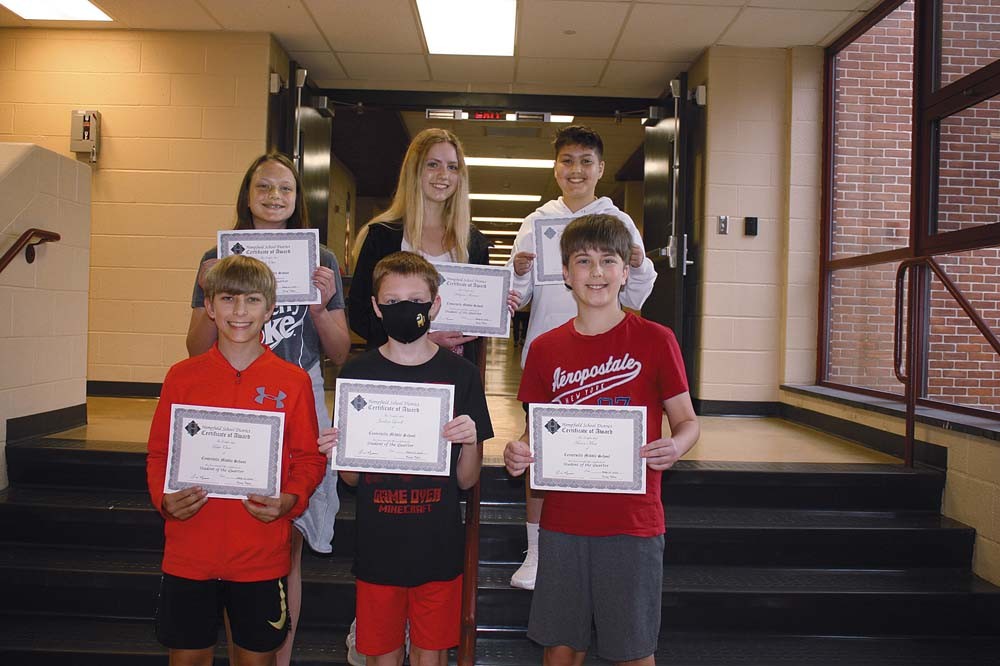 Middle School Honors Students Of The Quarter | TownLively