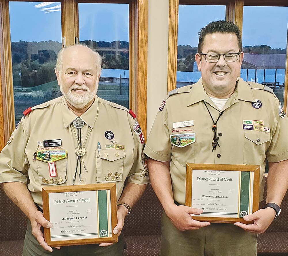 Awards presented to Scout leaders | TownLively